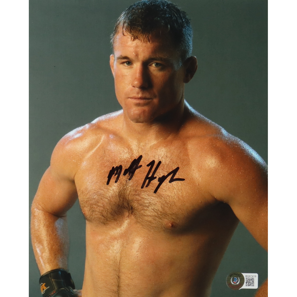Matt Hughes Signed UFC 8x10 Photo (Beckett) | Pristine Auction