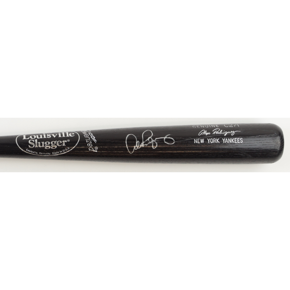 Alex Rodriguez Signed Louisville Sluger Player Model C271 Baseball Bat ...