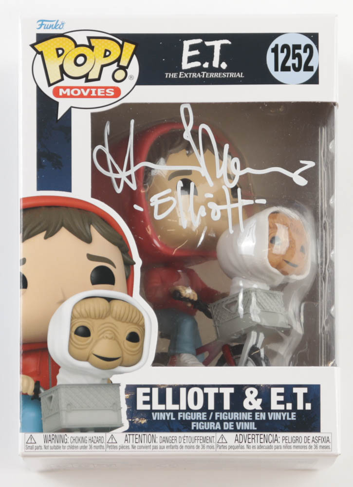 Henry Thomas Signed "E.T. The Extra-Terrestrial" Elliott & E.T. #1252 ...