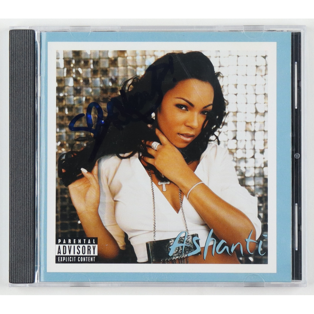 Ashanti Signed "Ashanti" CD Album Cover (Beckett) | Pristine Auction