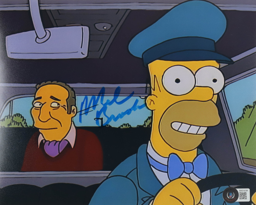 Mel Brooks Signed "The Simpsons" 8x10 Photo (Beckett) | Pristine Auction