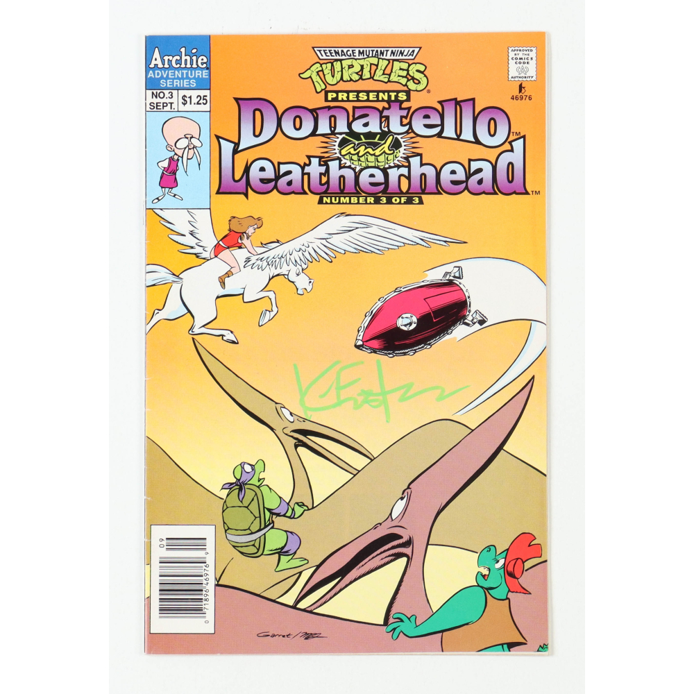 Kevin Eastman Signed "Teenage Mutant Ninja Turtles" Donatello and ...