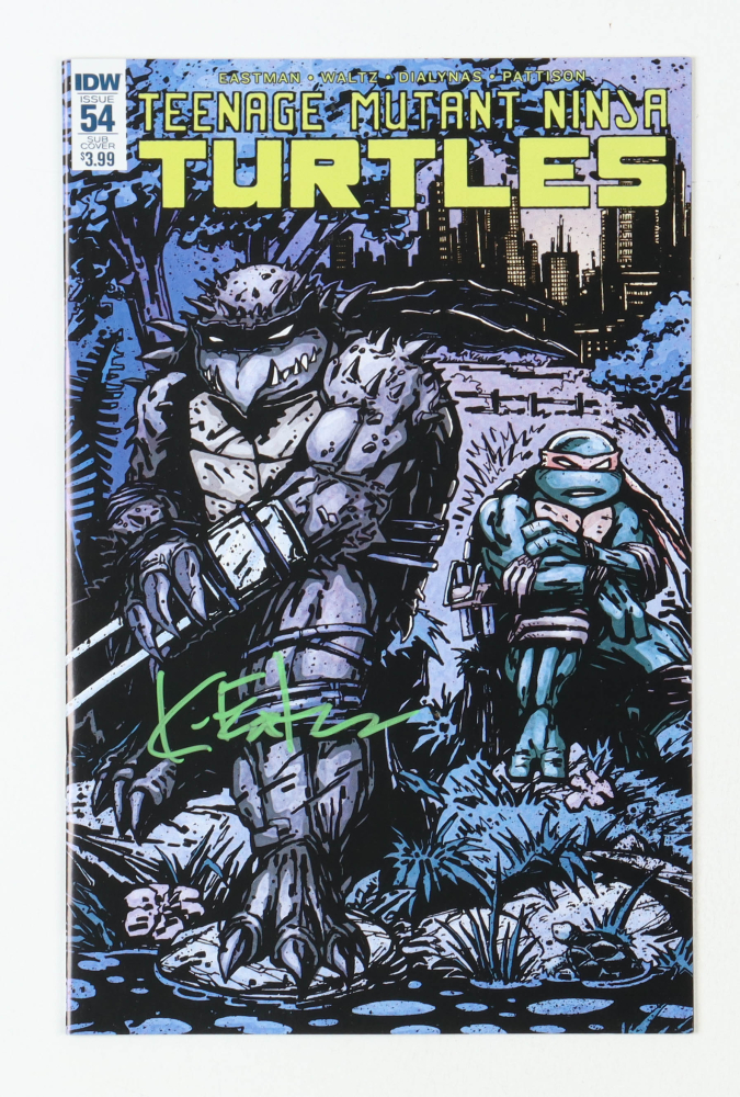Kevin Eastman Signed "Teenage Mutant Ninja Turtles" Issue #54 IDW Comic ...