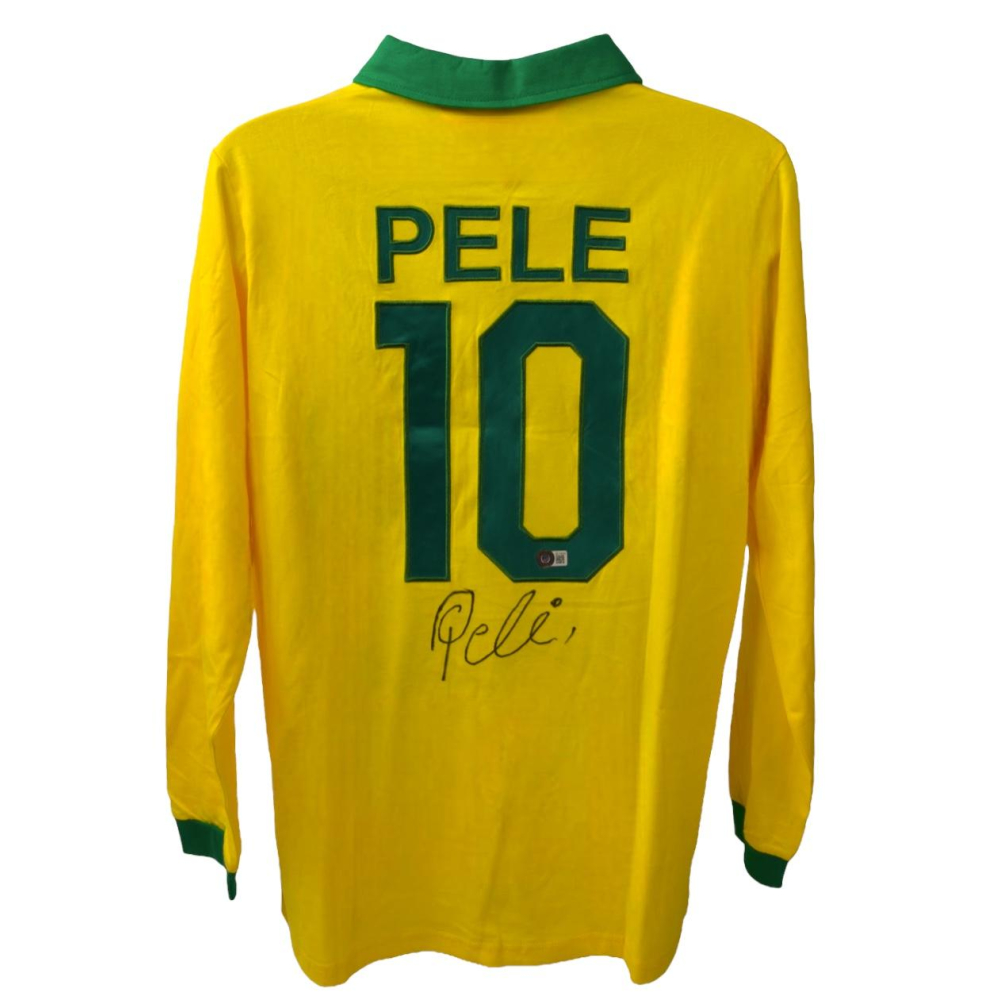 Pele Signed Jersey (Beckett) | Pristine Auction