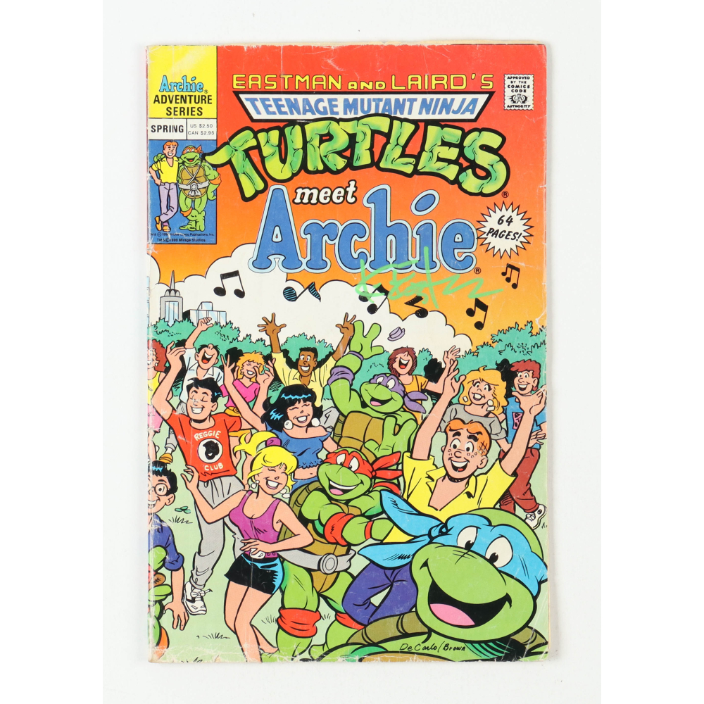 Kevin Eastman Signed "Teenage Mutant Ninja Turtles" Meet Archie Spring ...