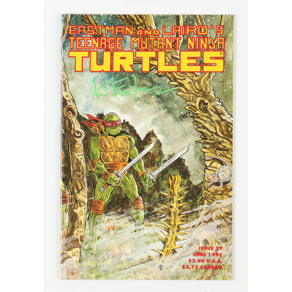 Kevin Eastman Signed "Teenage Mutant Ninja Turtles" Issue #37 Mirage ...