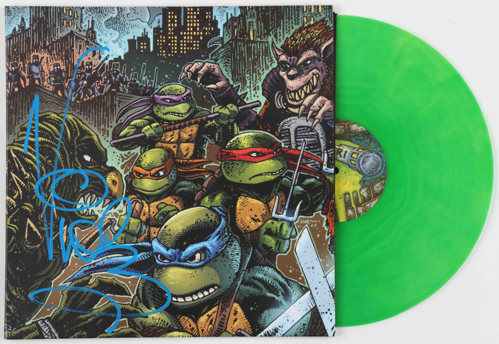Vanilla Ice Signed "Teenage Mutant Ninja Turtles II: The Secret of the ...