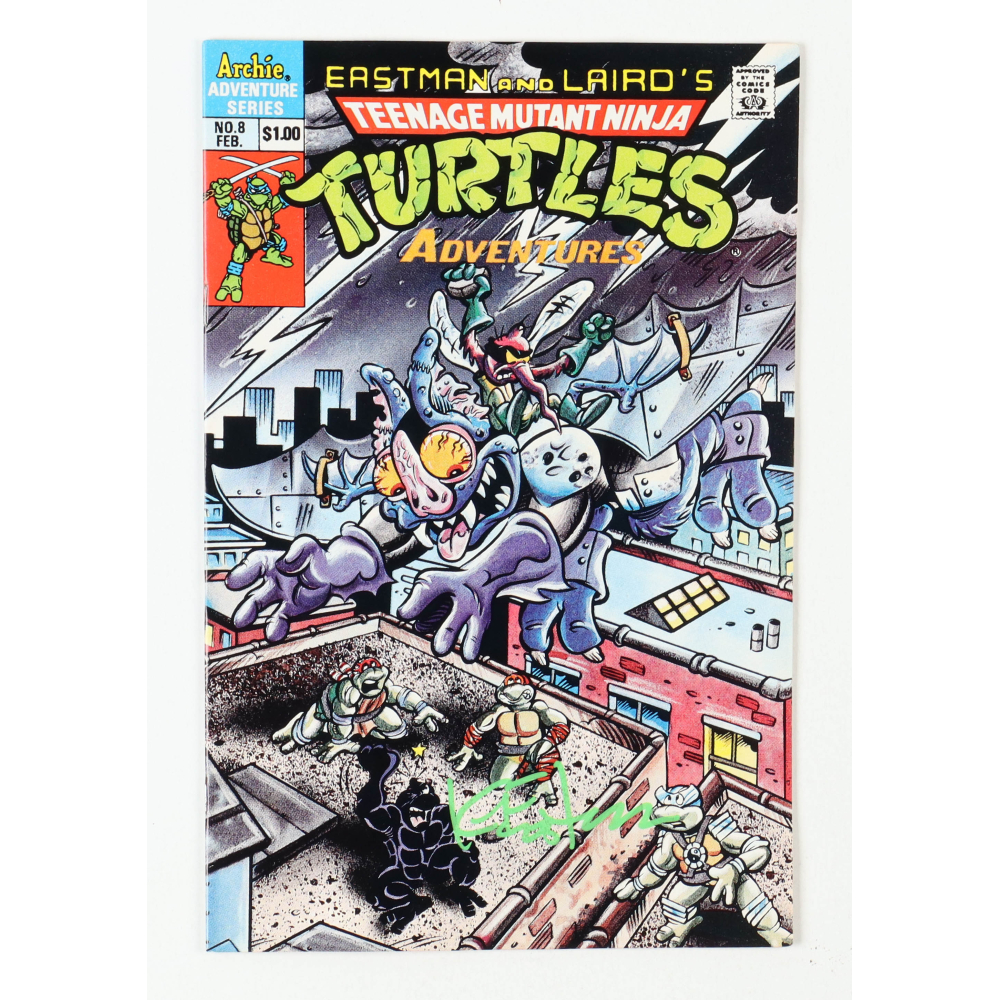 Kevin Eastman Signed "Teenage Mutant Ninja Turtles" Issue #8 Archie ...