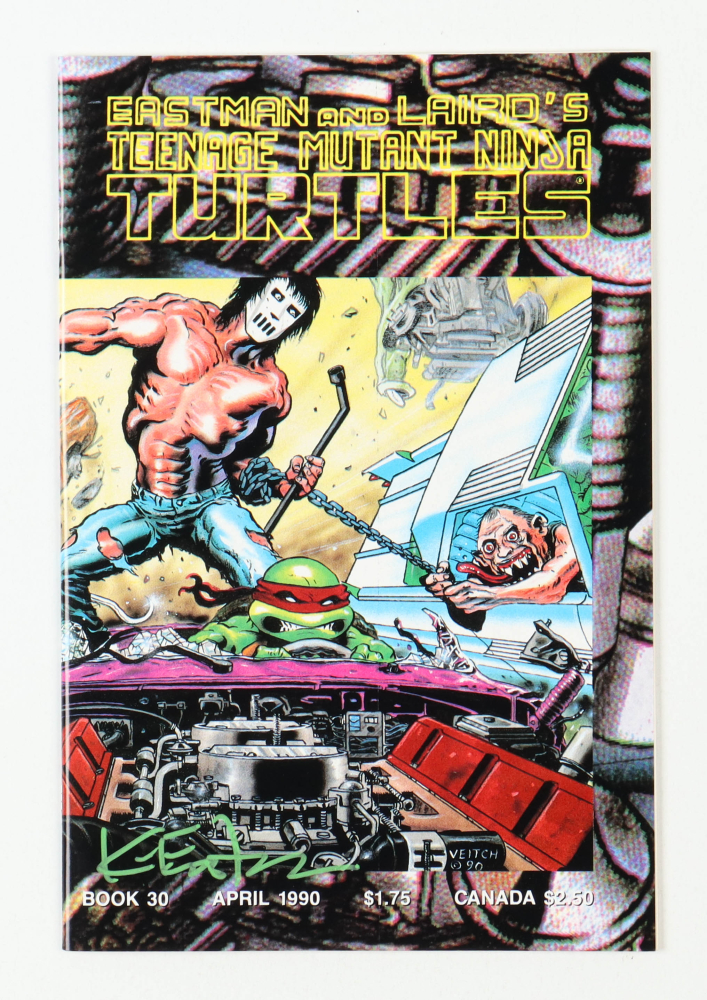 Kevin Eastman Signed "Teenage Mutant Ninja Turtles" Issue #30 Mirage ...
