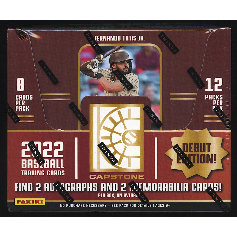 2022 Panini Capstone Baseball Hobby Box | Pristine Auction
