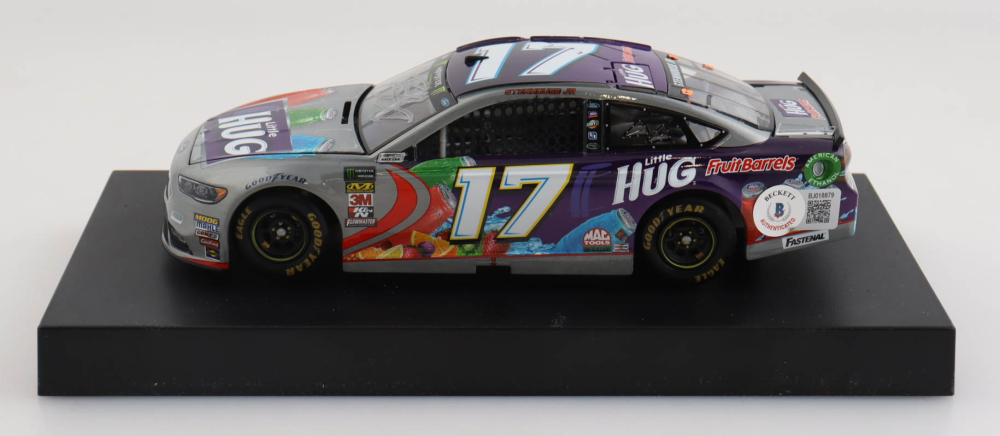 Ricky Stenhouse Jr. Signed NASCAR #17 Little Hug Fruit Barrels 2018 ...