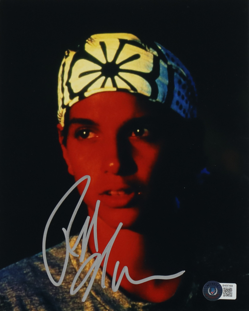 Ralph Macchio Signed 8x10 Photo (Beckett) | Pristine Auction
