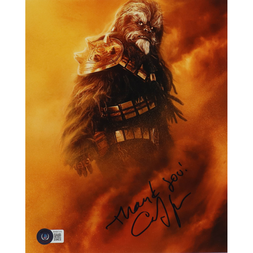 Carey Jones Signed 8x10 Photo Inscribed "Thank you!" (Beckett ...