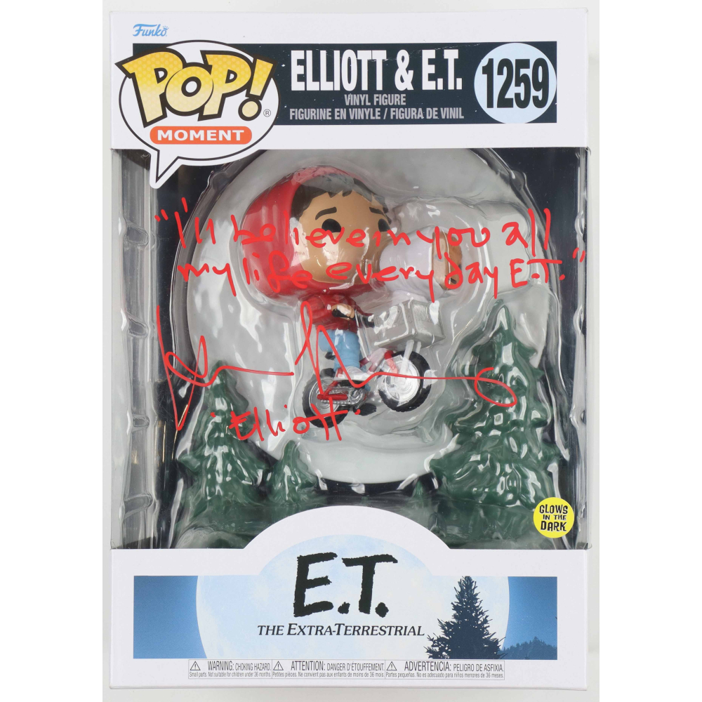 Henry Thomas &. Matthew De Meritt Signed "E.T. The Extra-Terrestrial ...