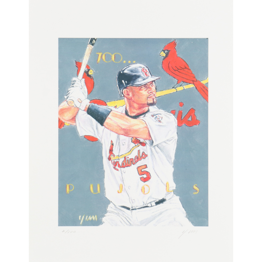 Albert Pujols - Cardinals - John Yim 11x14 Signed Limited Edition ...