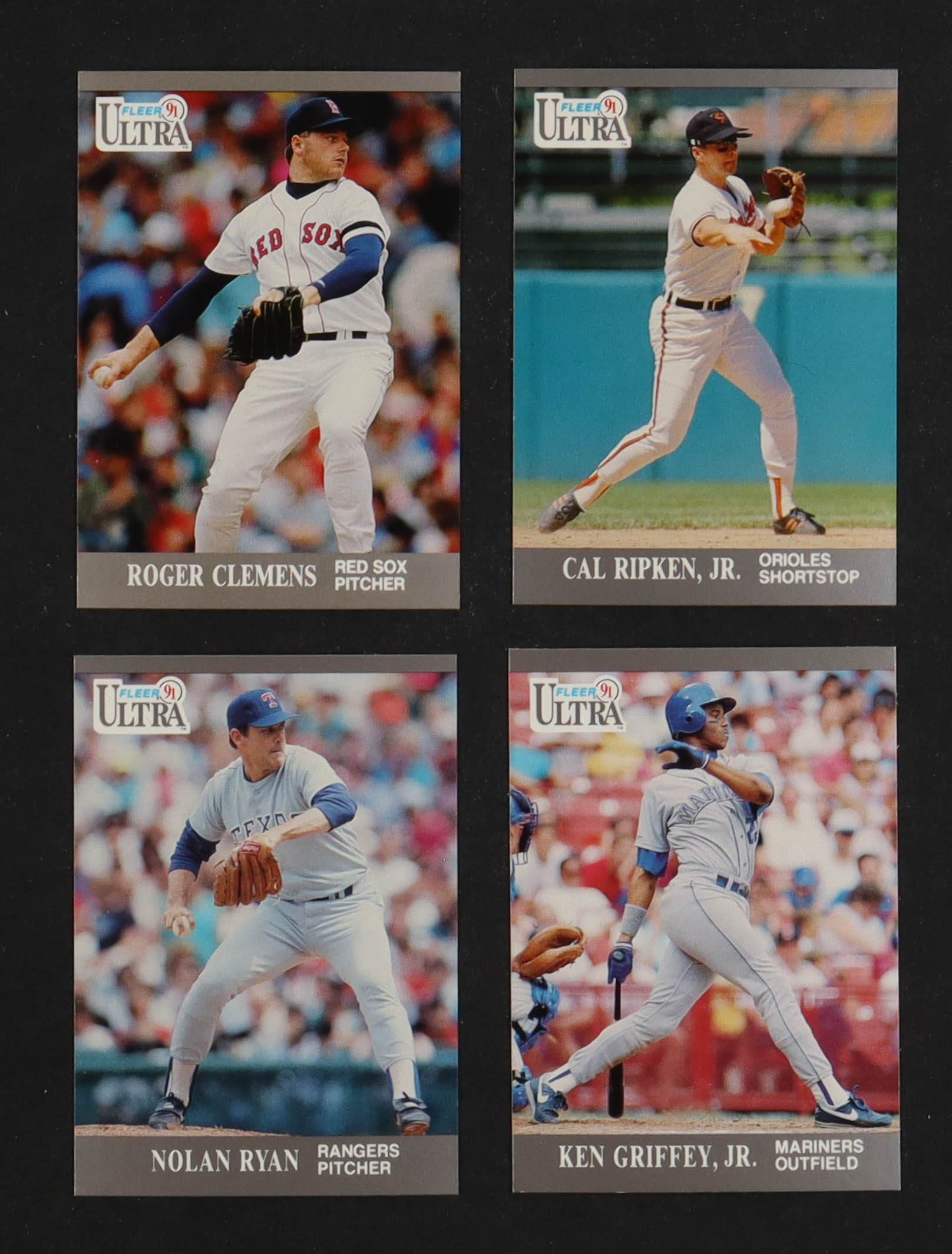 1991 Ultra Baseball Complete Set of (400) Cards with Ken Griffey Jr ...