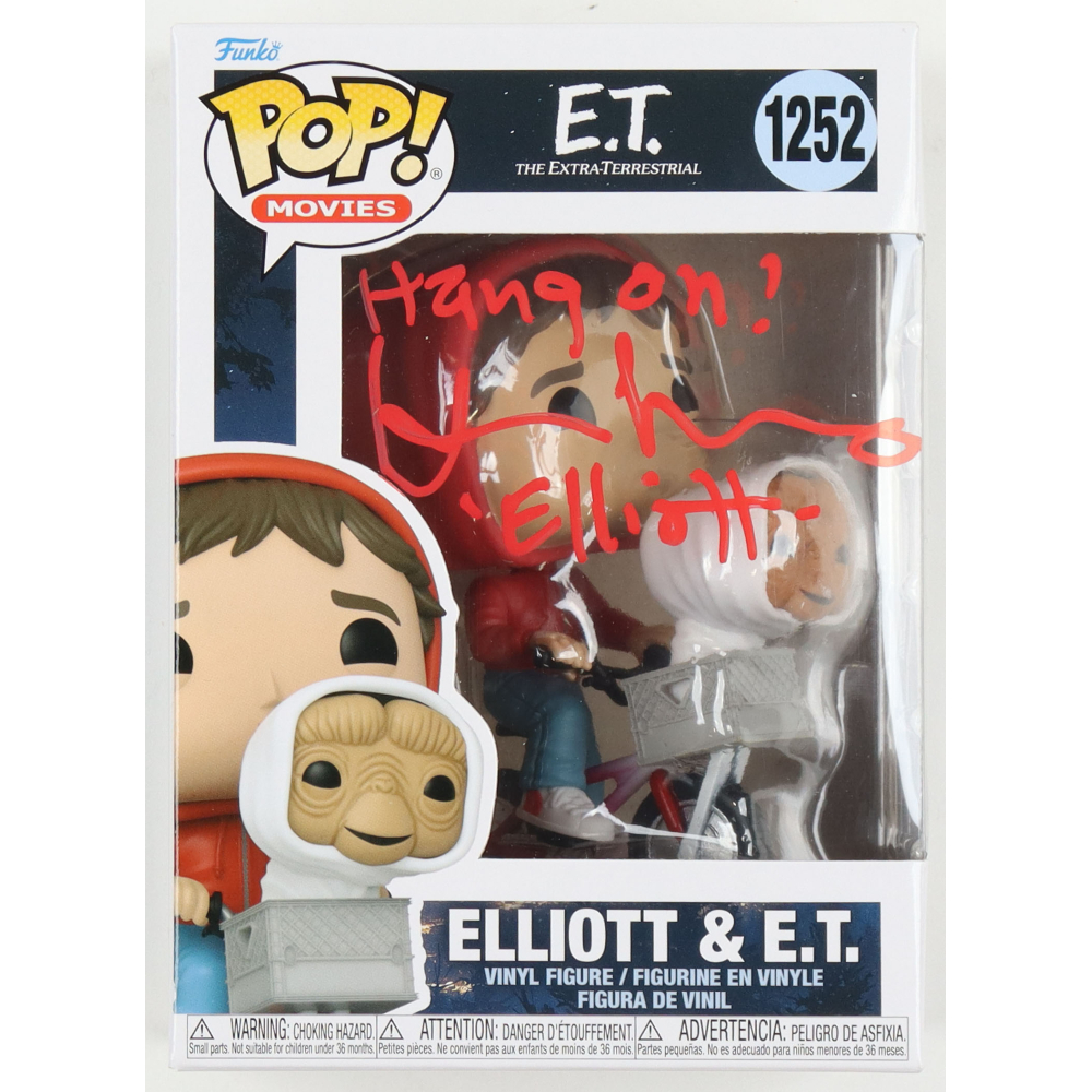 Henry Thomas Signed "E.T. The Extra-Terrestrial" Elliott & E.T. #1252 ...
