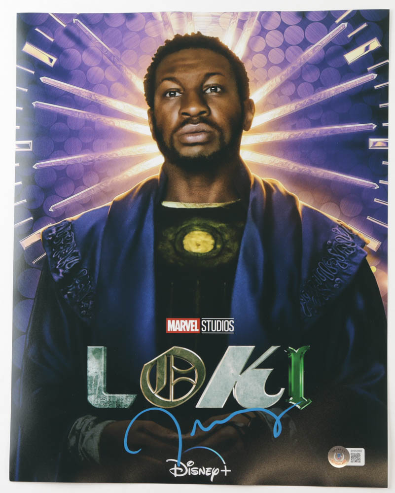 Jonathan Majors Signed "Loki" 11x14 Photo (Beckett) | Pristine Auction