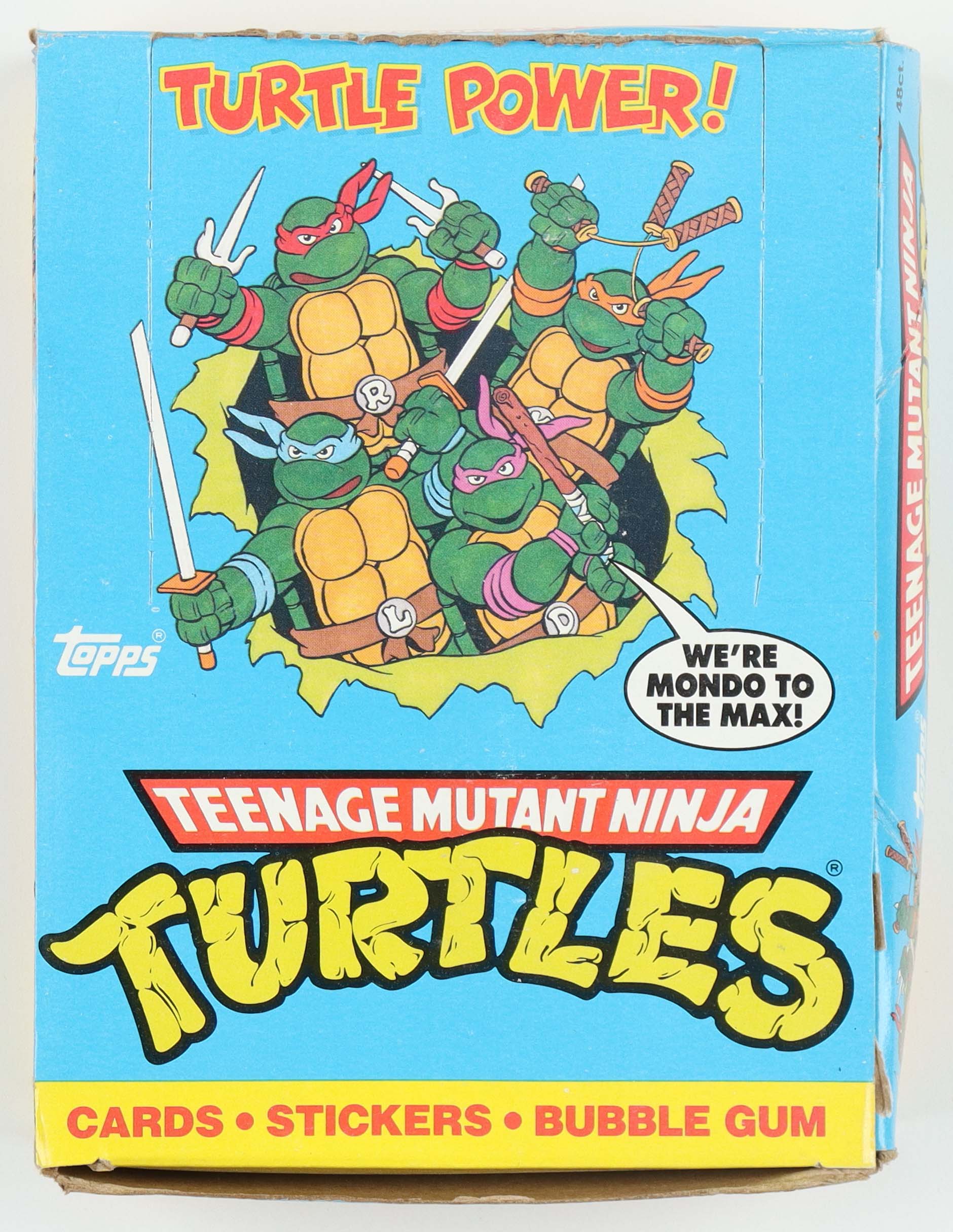 1989 Topps Teenage Mutant Ninja Turtles (TMNT) Series 1 Wax Box with ...