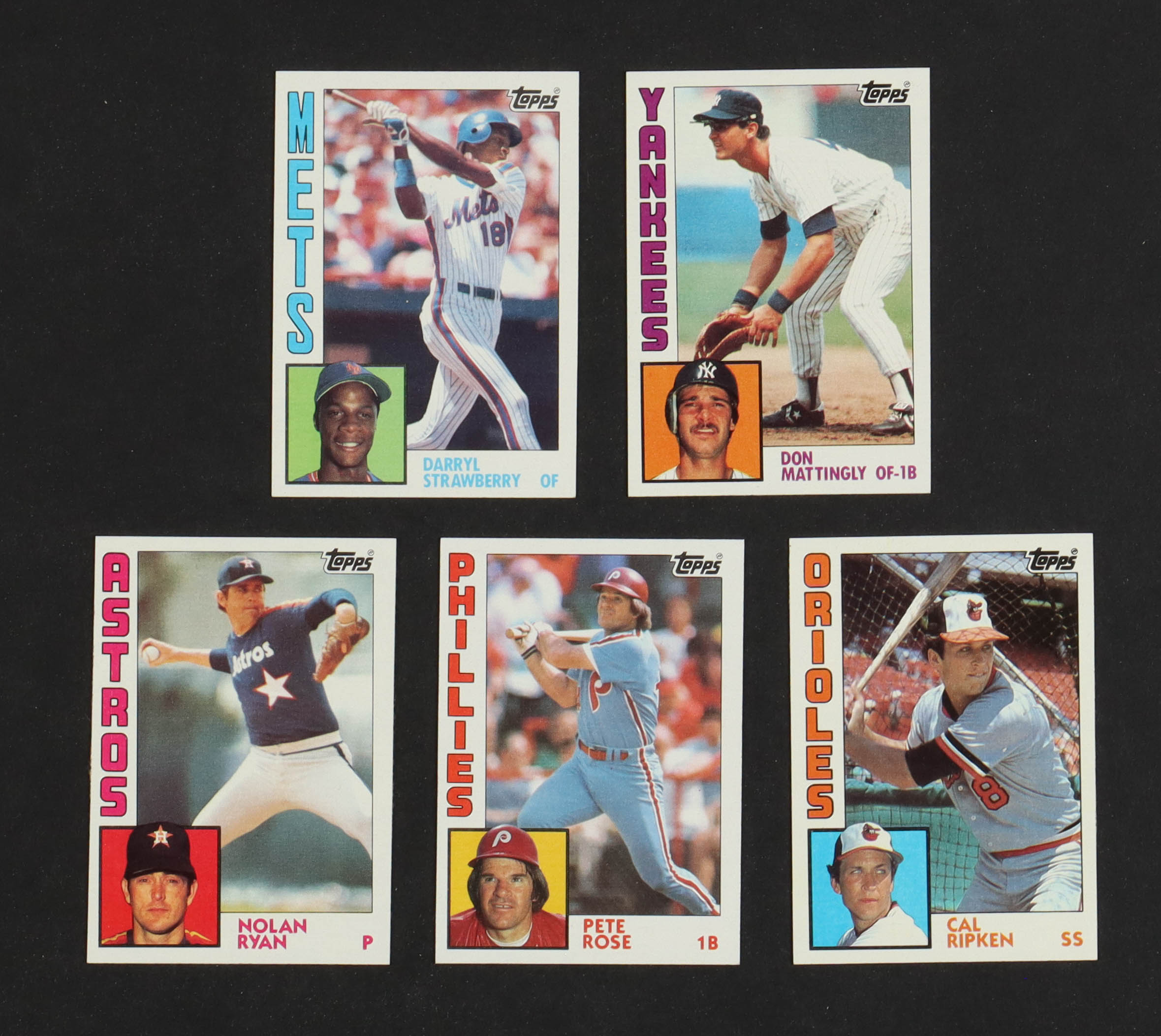 1984 Topps Baseball Complete Set of (792) Cards with Don Mattingly #8 ...