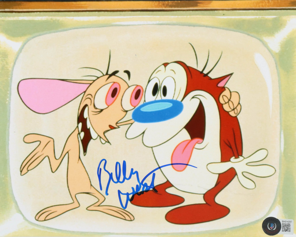 Billy West Signed "Ren & Stimpy" 8x10 Photo (Beckett) | Pristine Auction
