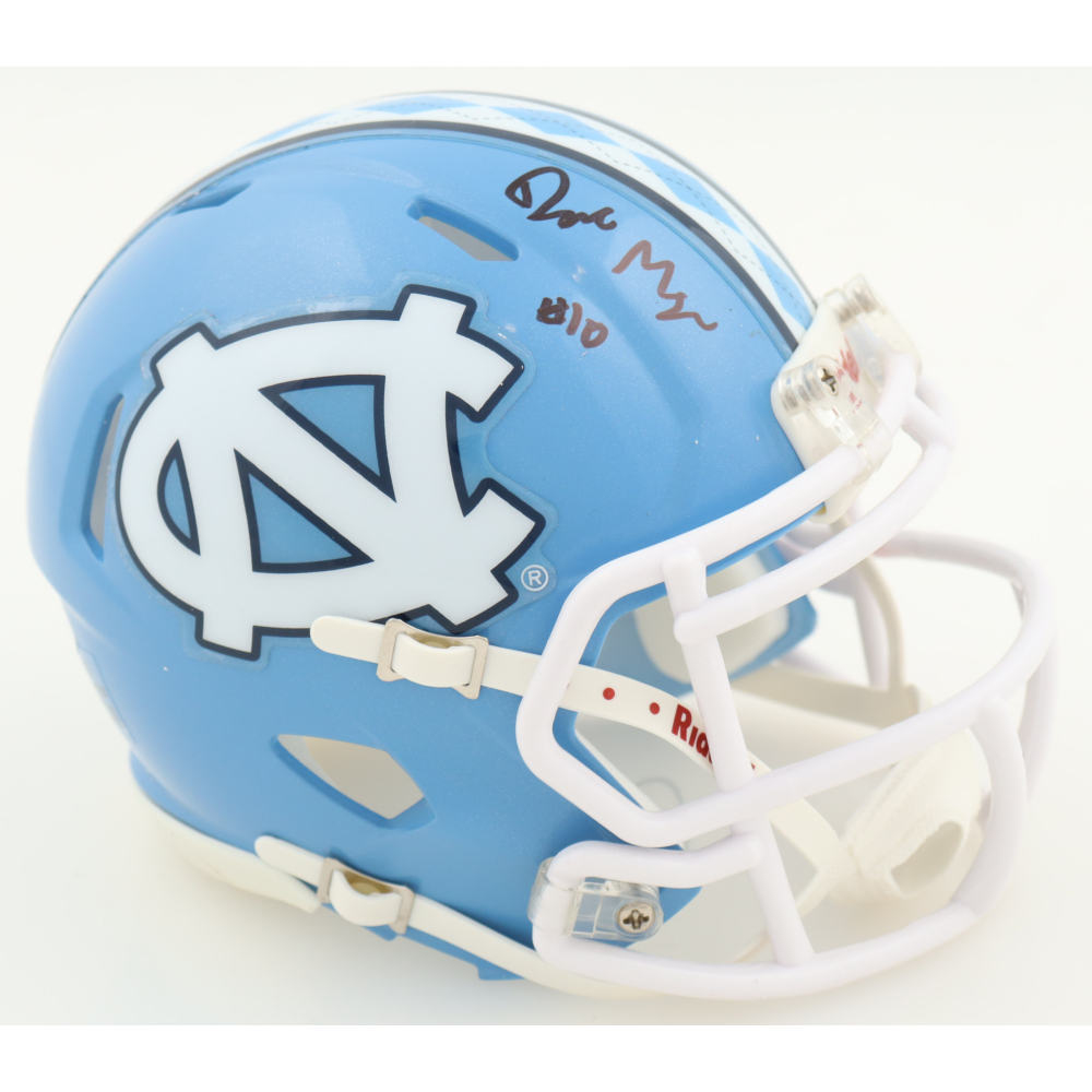 Drake Maye Signed North Carolina Tar Heels Speed Mini Helmet (JSA ...