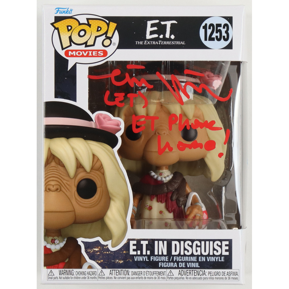 Matthew De Meritt Signed "E.T.: The Extra Terrestrial" #1253 E.T. In ...