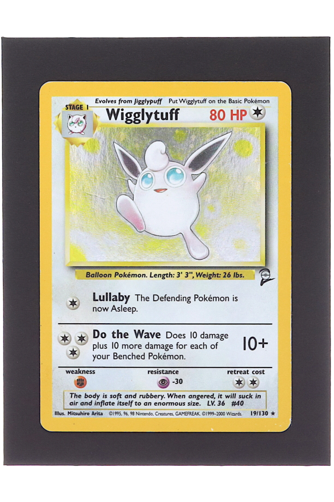 Wigglytuff Pokemon 2000 Base Set 2 #6 Holo | Pristine Auction