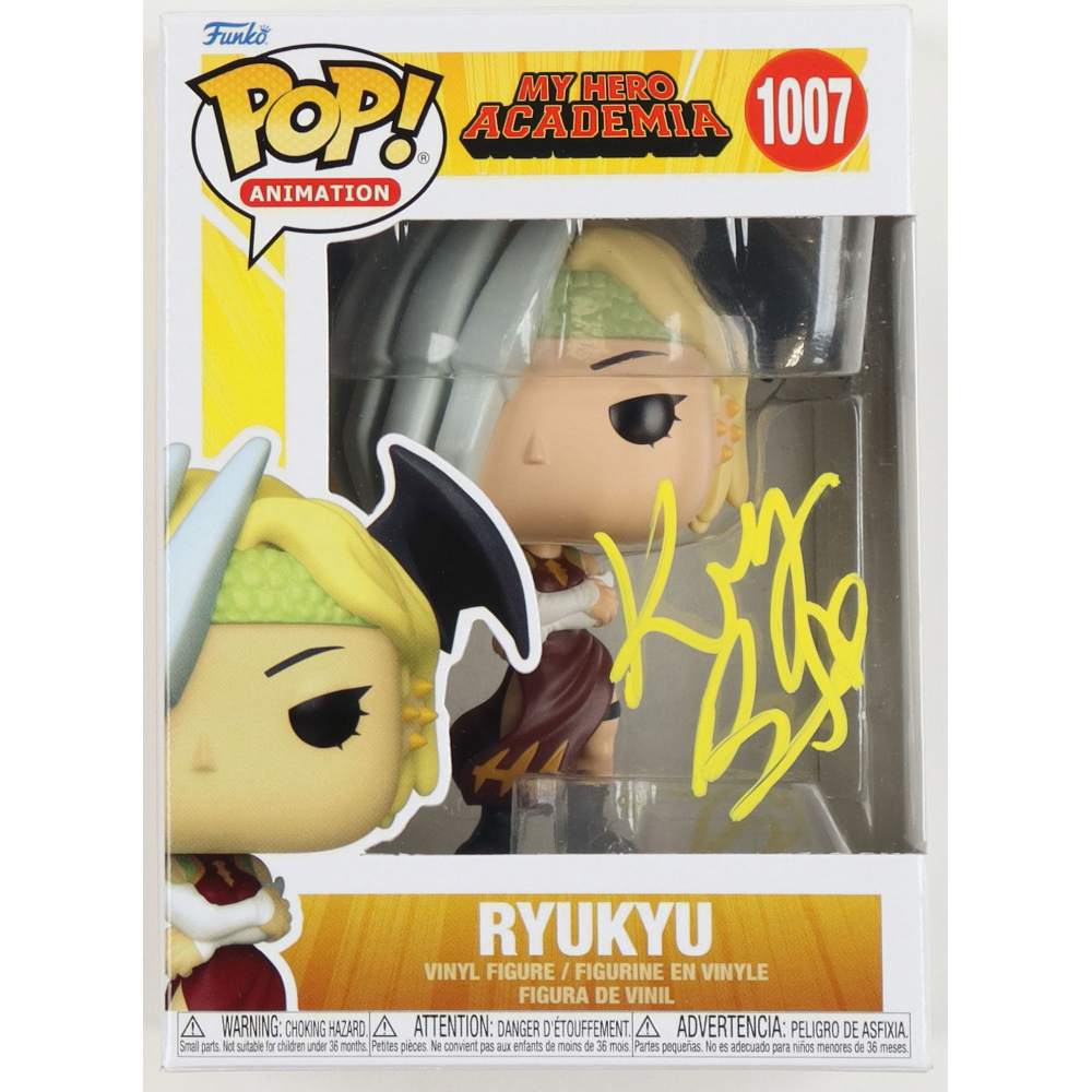 Katelyn Barr Signed "My Hero Academia" #1007 Ryukyu Funko Pop! Vinyl ...