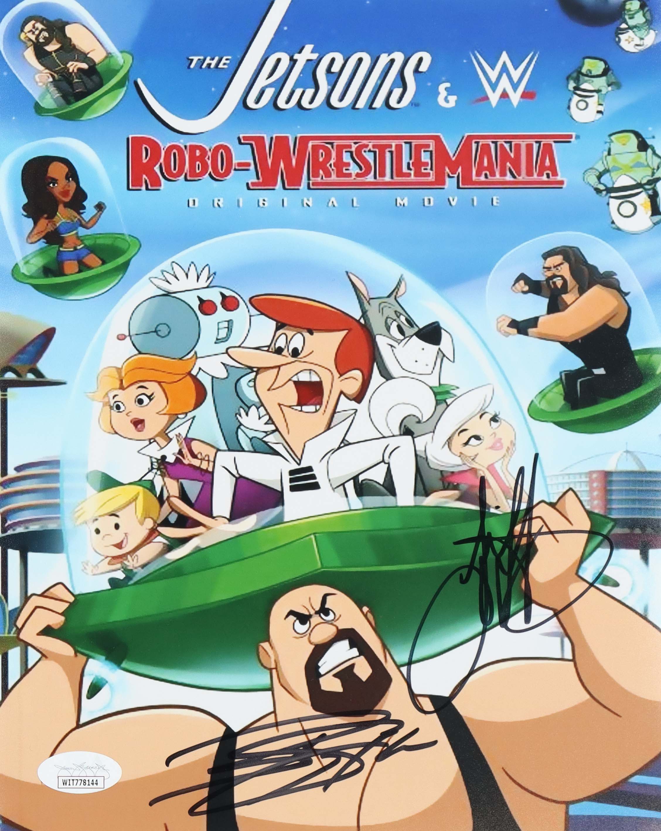 Tiffany Darwish & Big Show Signed The Jetsons | WWE 8x10 Photo (JSA COA ...
