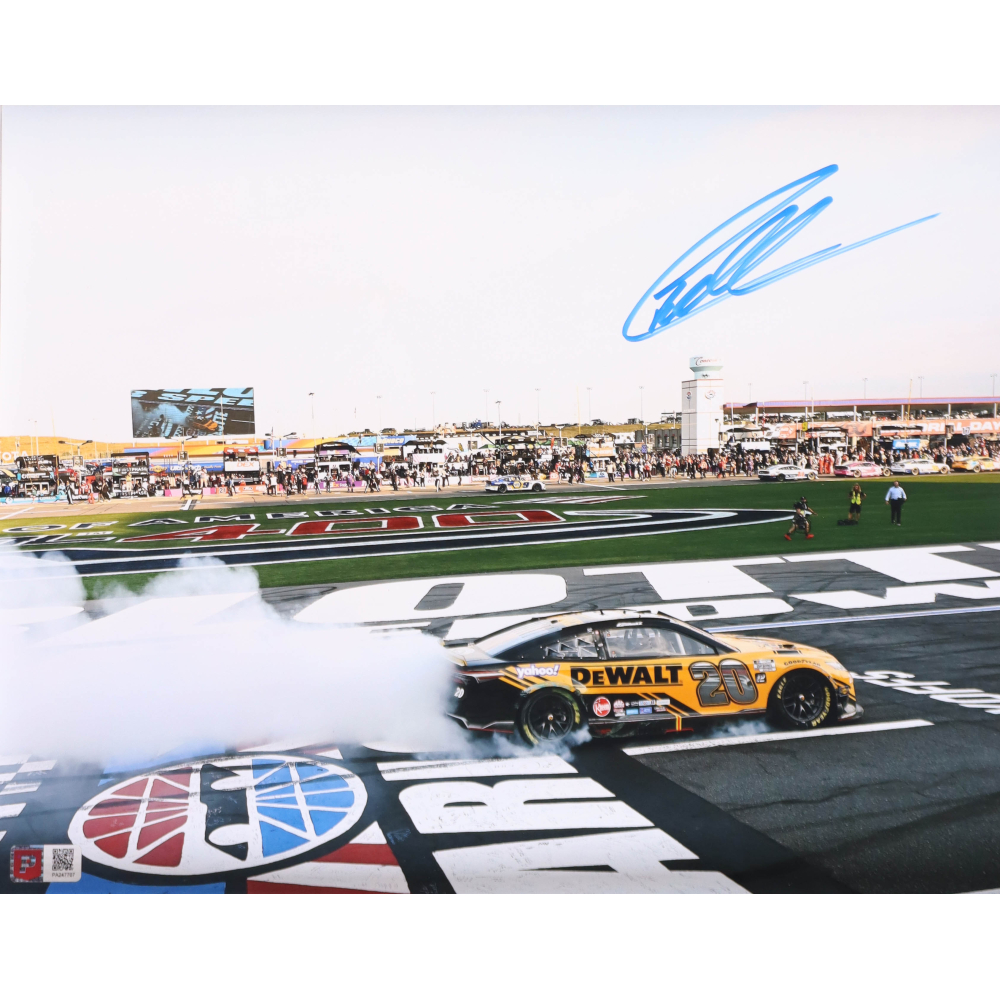 Christopher Bell Signed NASCAR 2022 Charlotte Roval Win Celebration ...