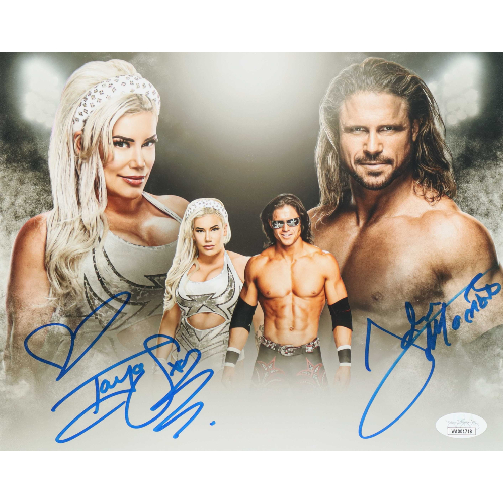 Taya Valkyrie & John Morrison Signed WWE 8x10 Photo (JSA COA ...