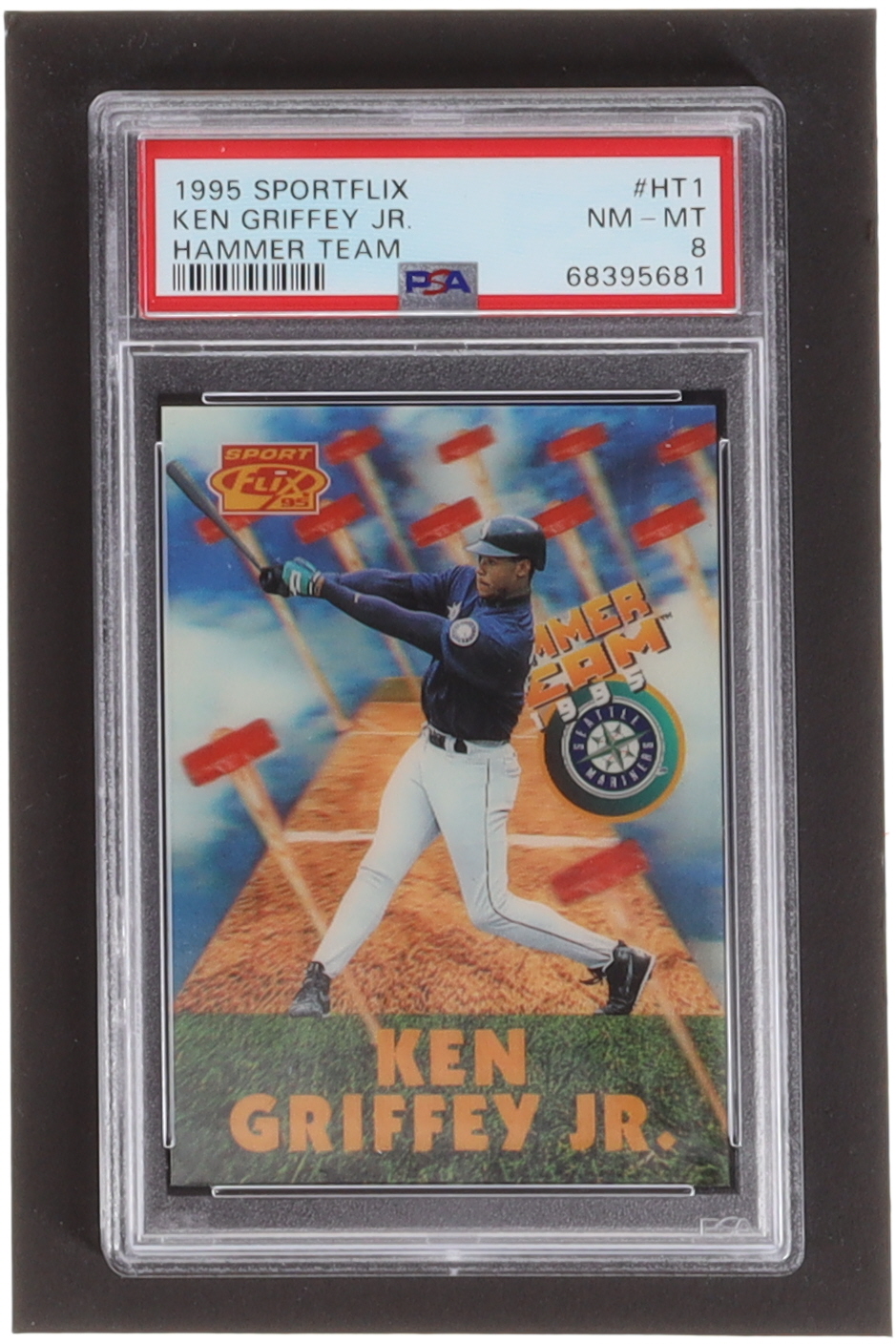 Ken Griffey Jr. 1995 Sportflix Hammer Team #HT1 (PSA 8) | Pristine Auction