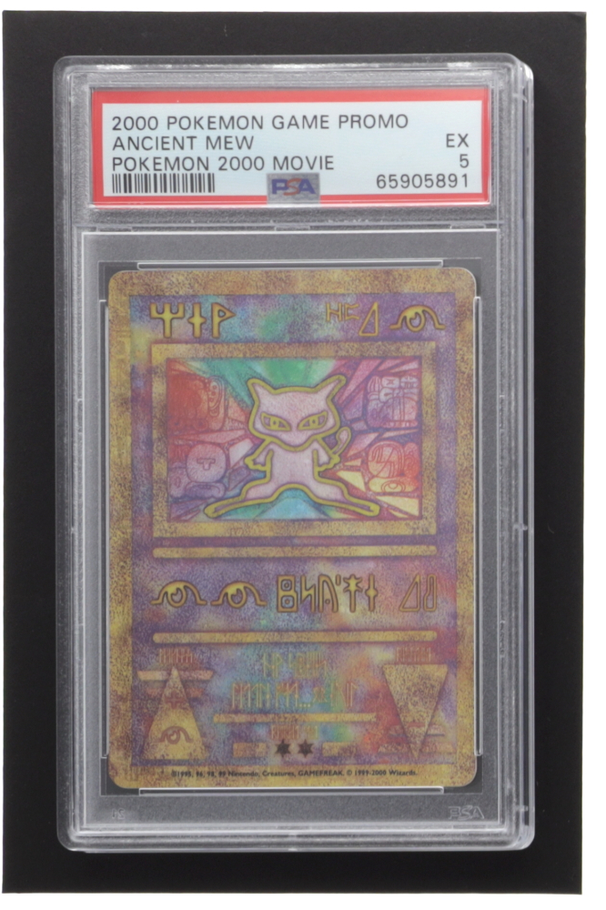 Ancient Mew 2000 Pokemon WOTC #0 Holo (PSA 5) | Pristine Auction