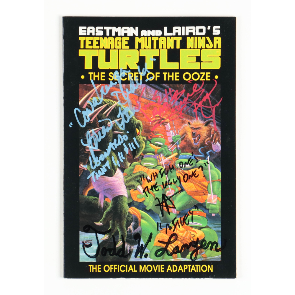 1991 "Teenage Mutant Ninja Turtles The Movie II: The Secret Of The Ooze ...