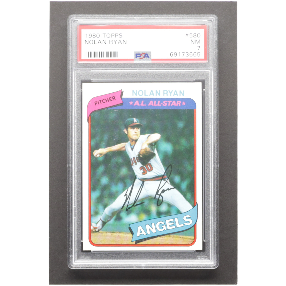 Nolan Ryan 1980 Topps #580 (PSA 7) | Pristine Auction