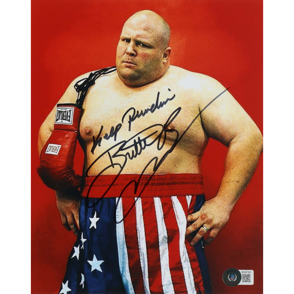 Eric "Butterbean" Esch Signed 8x10 Photo Inscribed "Keep Punchin ...