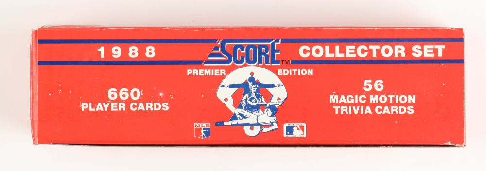 1988 Score Complete Set of (660) Baseball Cards | Pristine Auction
