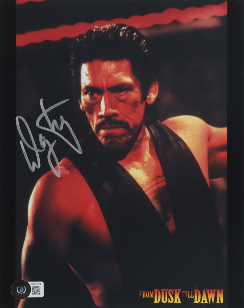 Danny Trejo Signed "From Dusk Till Dawn" 8x10 Photo (Beckett ...