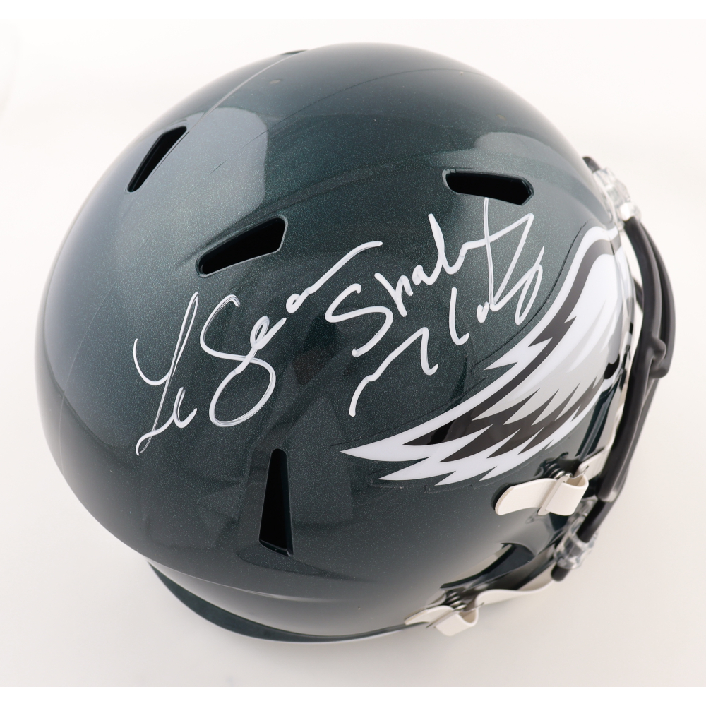 LeSean McCoy Signed Eagles Full-Size Speed Helmet Inscribed "Shady ...