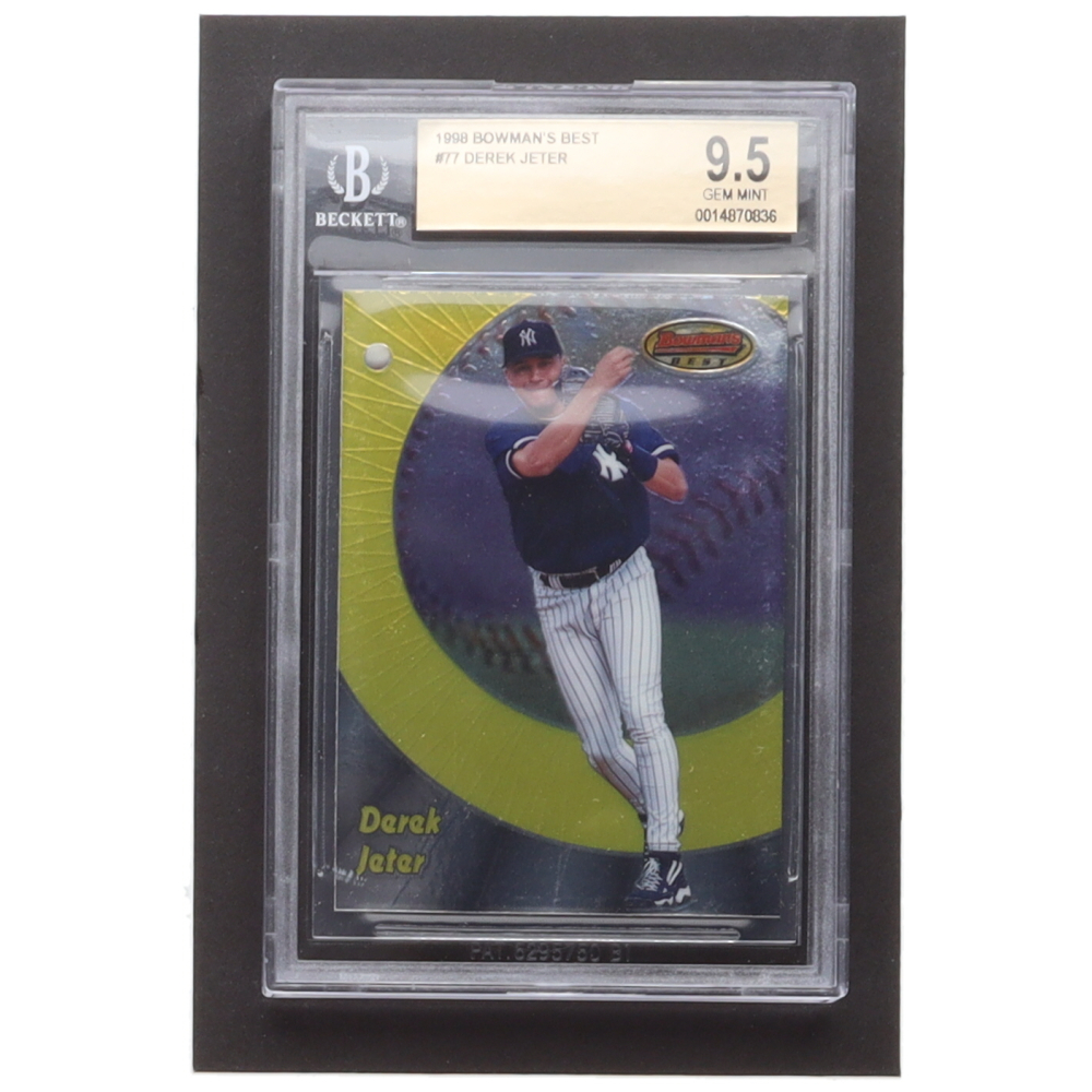 Derek Jeter 1998 Bowman's Best #77 (BGS 9.5) | Pristine Auction