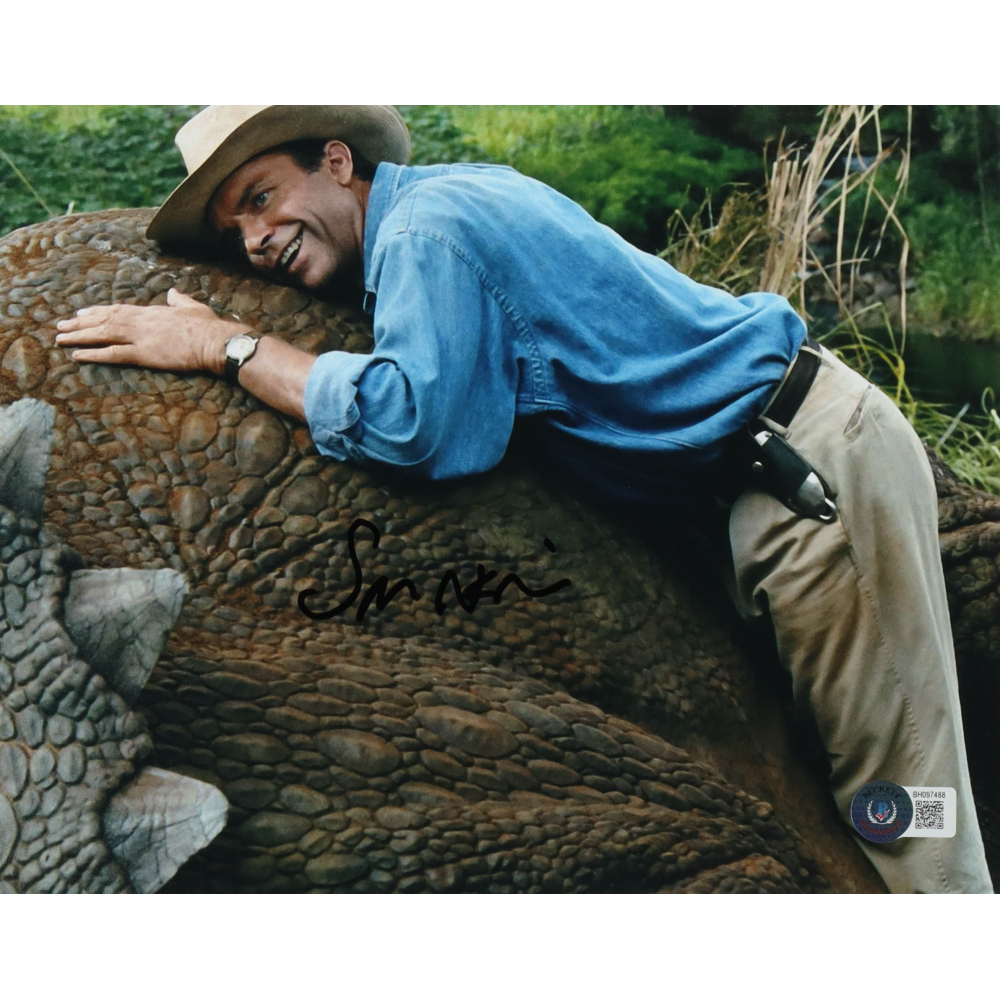 Sam Neill Signed "Jurassic Park" 8x10 Photo (Beckett) | Pristine Auction