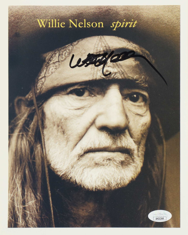 Willie Nelson Signed 8x10 Photo (JSA) | Pristine Auction