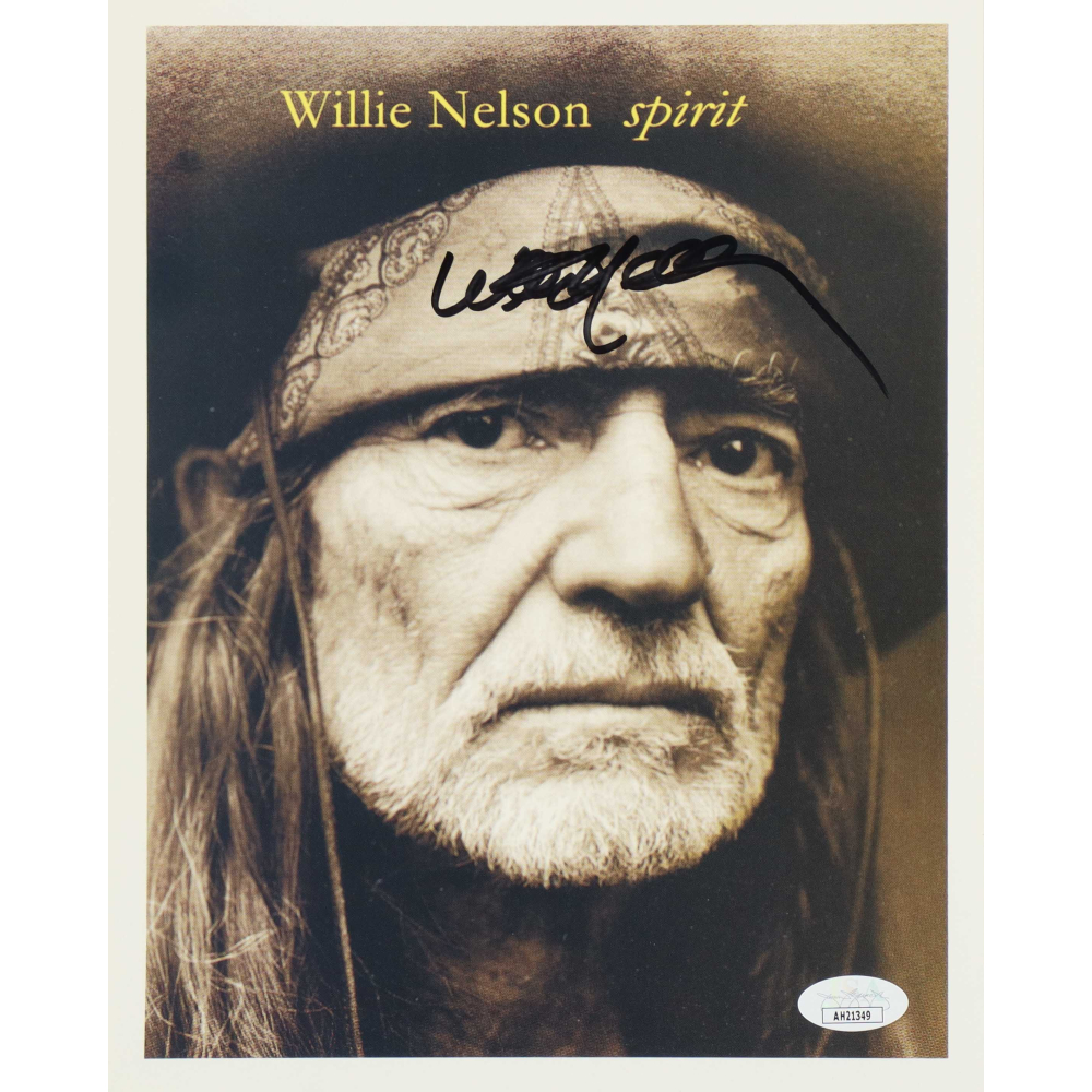Willie Nelson Signed 8x10 Photo (JSA) | Pristine Auction