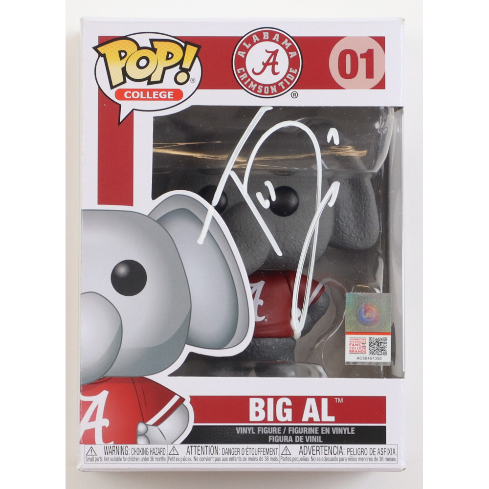 Trevon Diggs Signed Alabama Crimson Tide #01 Big Al Funko Pop! Vinyl ...