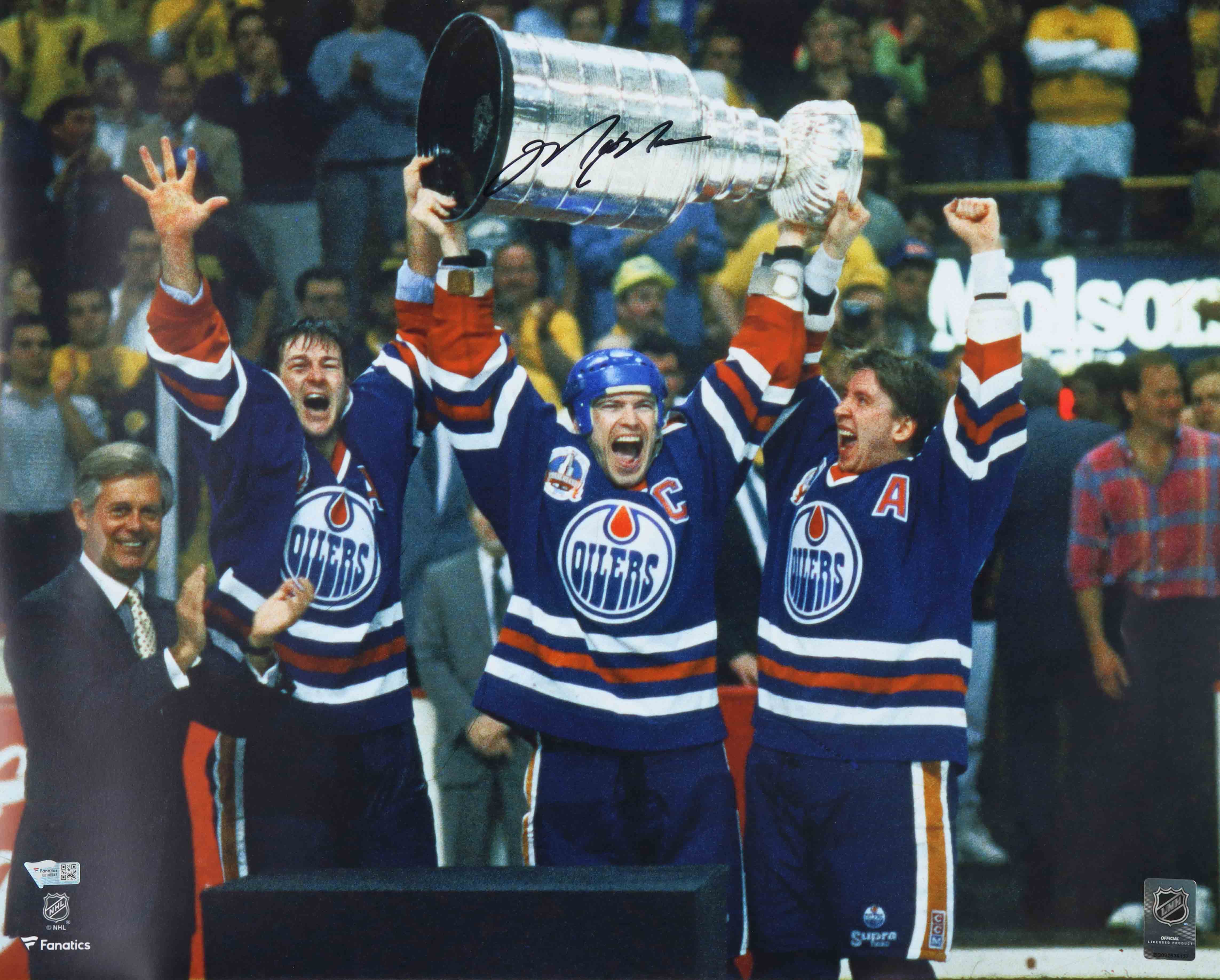 Mark Messier Signed Oilers 16x20 Photo (Fanatics) | Pristine Auction