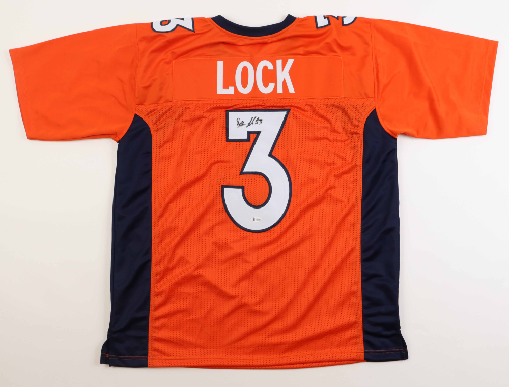 Drew Lock Signed Jersey (Beckett) | Pristine Auction