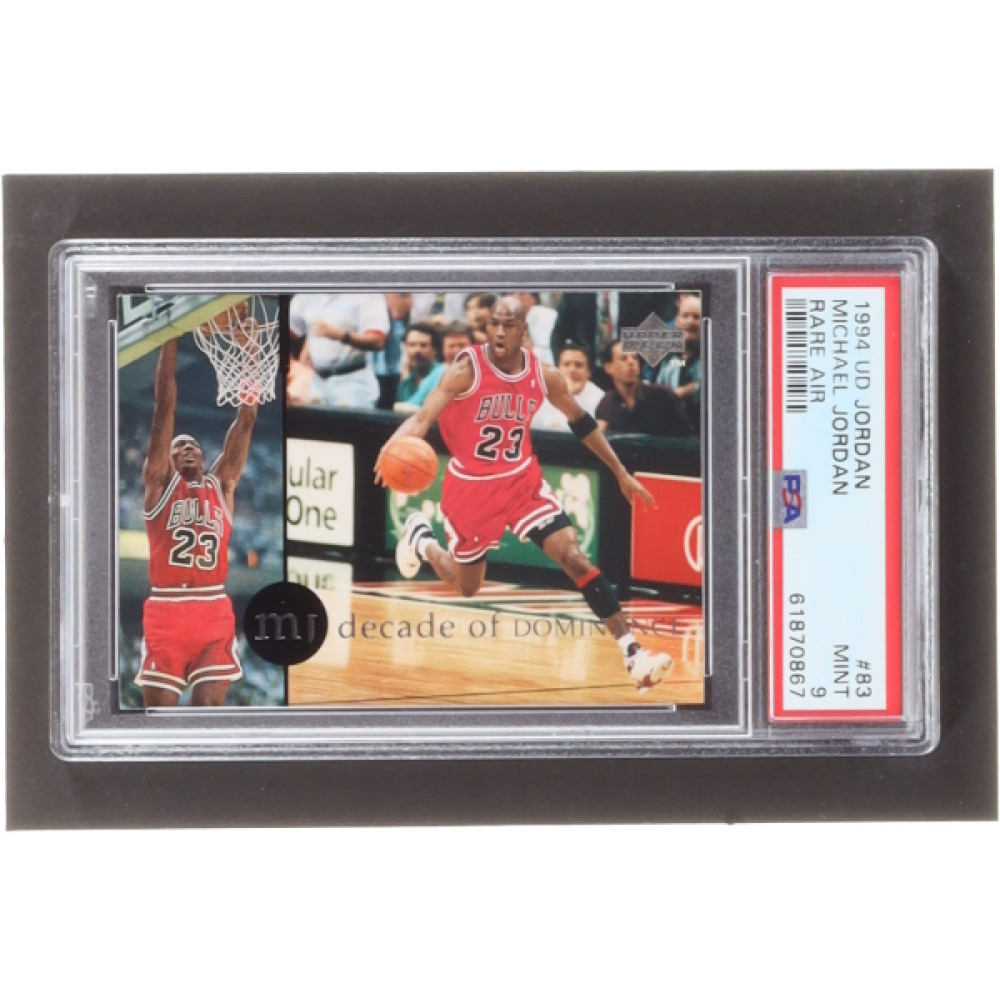 Michael Jordan 1994 Upper Deck Jordan Rare Air #83 / Driving Down Court ...