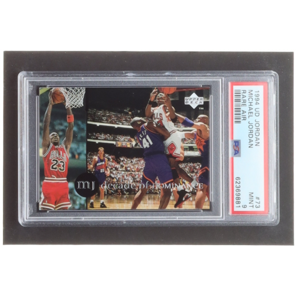 Michael Jordan 1994 Upper Deck Jordan Rare Air #73 / Jordan Defended by ...