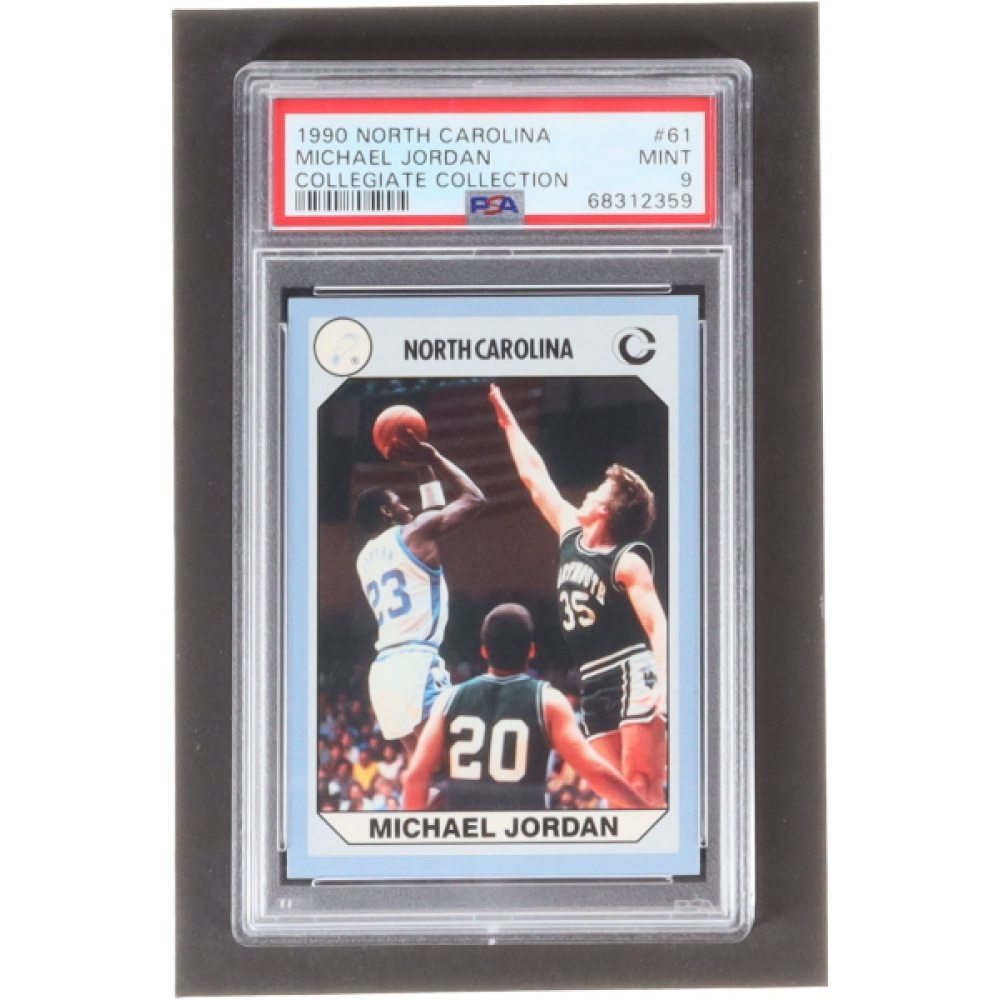 Michael Jordan 1990-91 North Carolina Collegiate Collection #61 (PSA 9 ...